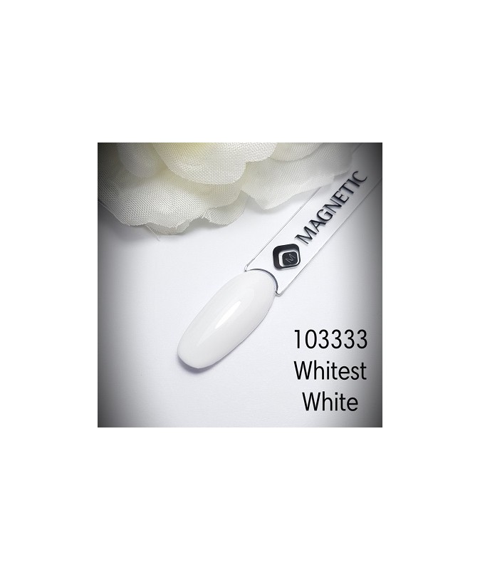 Magnetic Gelpolish Whitest White 15ml