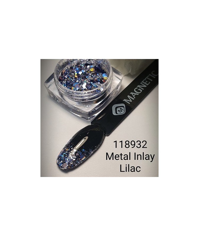 Metal Inlay Lilac Magnetic