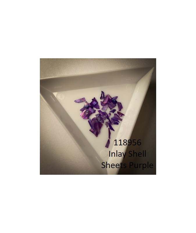 Inlay Shell Sheets Purple Magnetic