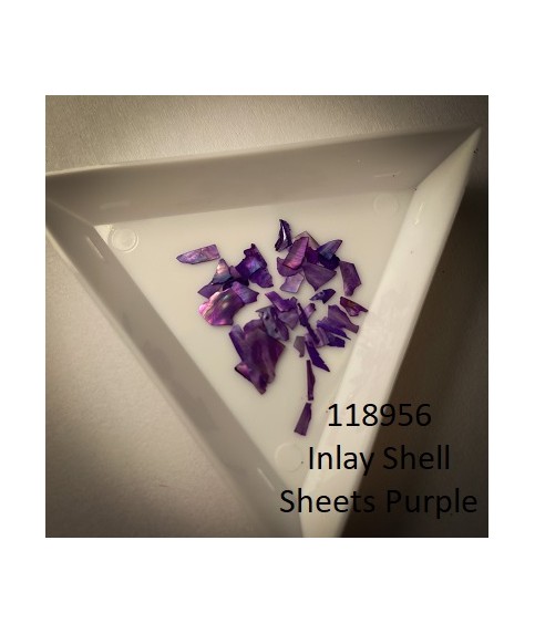 Inlay Shell Sheets Purple Magnetic