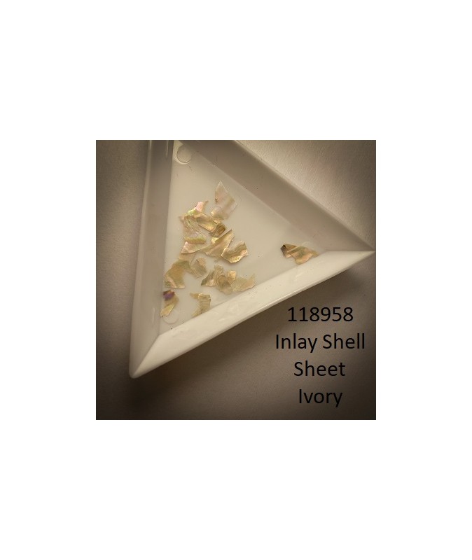 Inlay Shell Sheets Ivory Magnetic